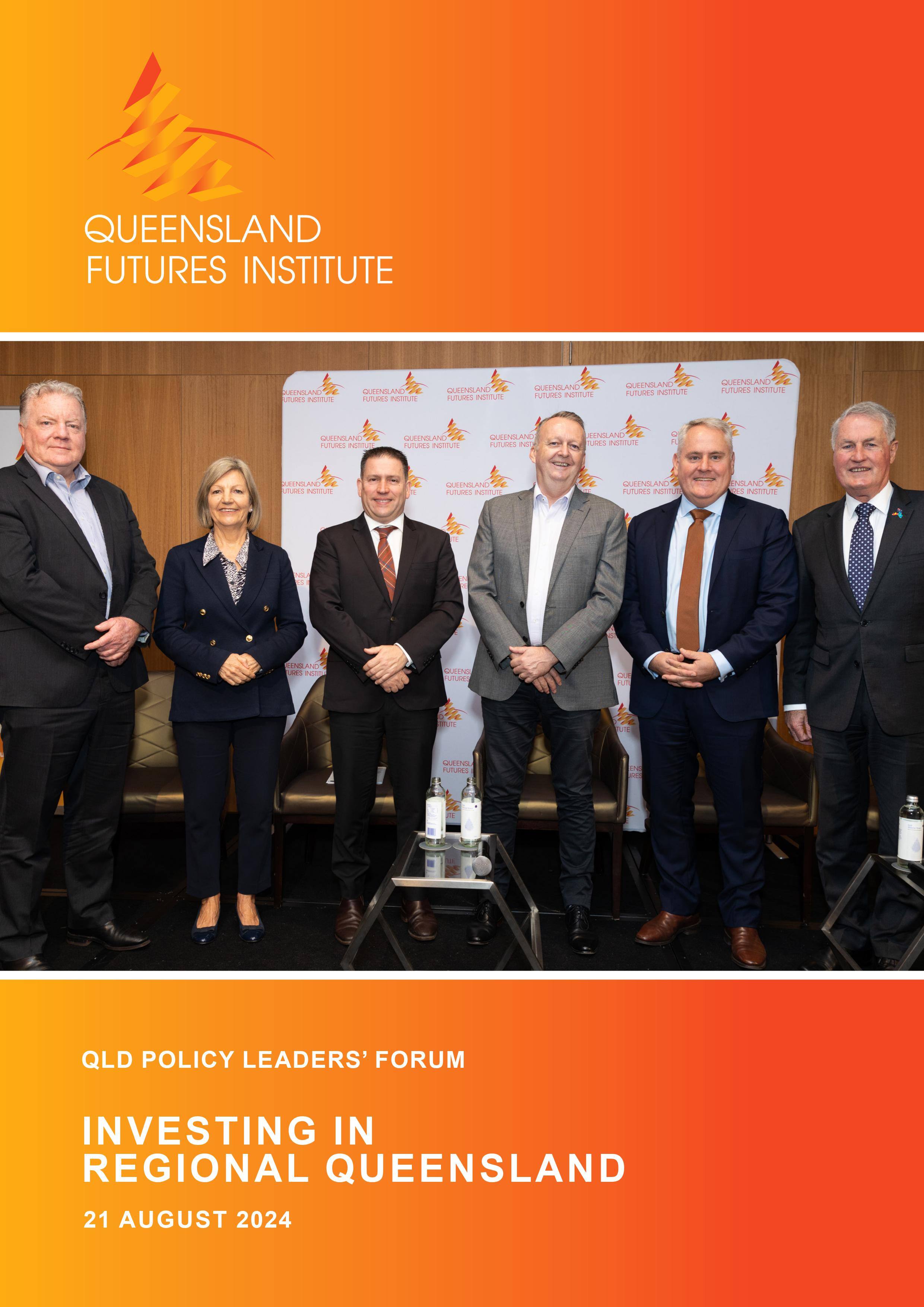 Report: Investing in Regional Queensland